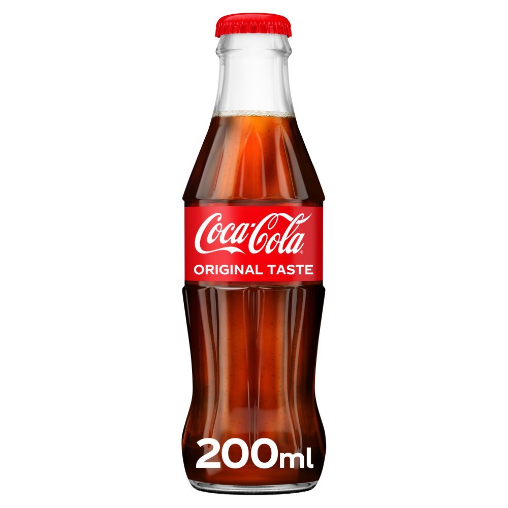 Coca-Cola Original Glass Bottles 24 x 200ml | Classic Taste – Bravich LTD